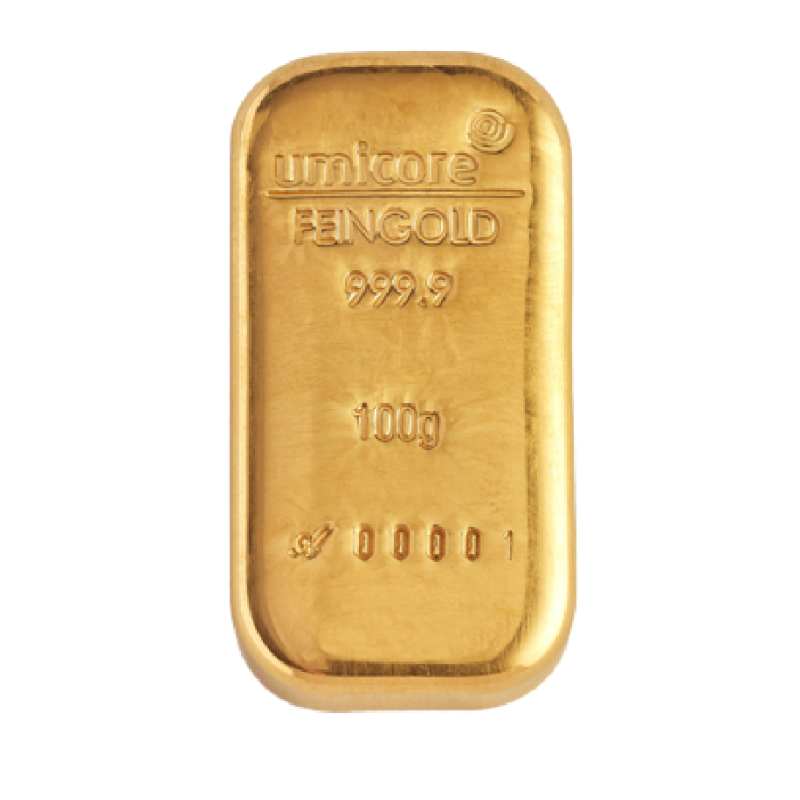 Lingotin Or 100g - MINERA - Minera